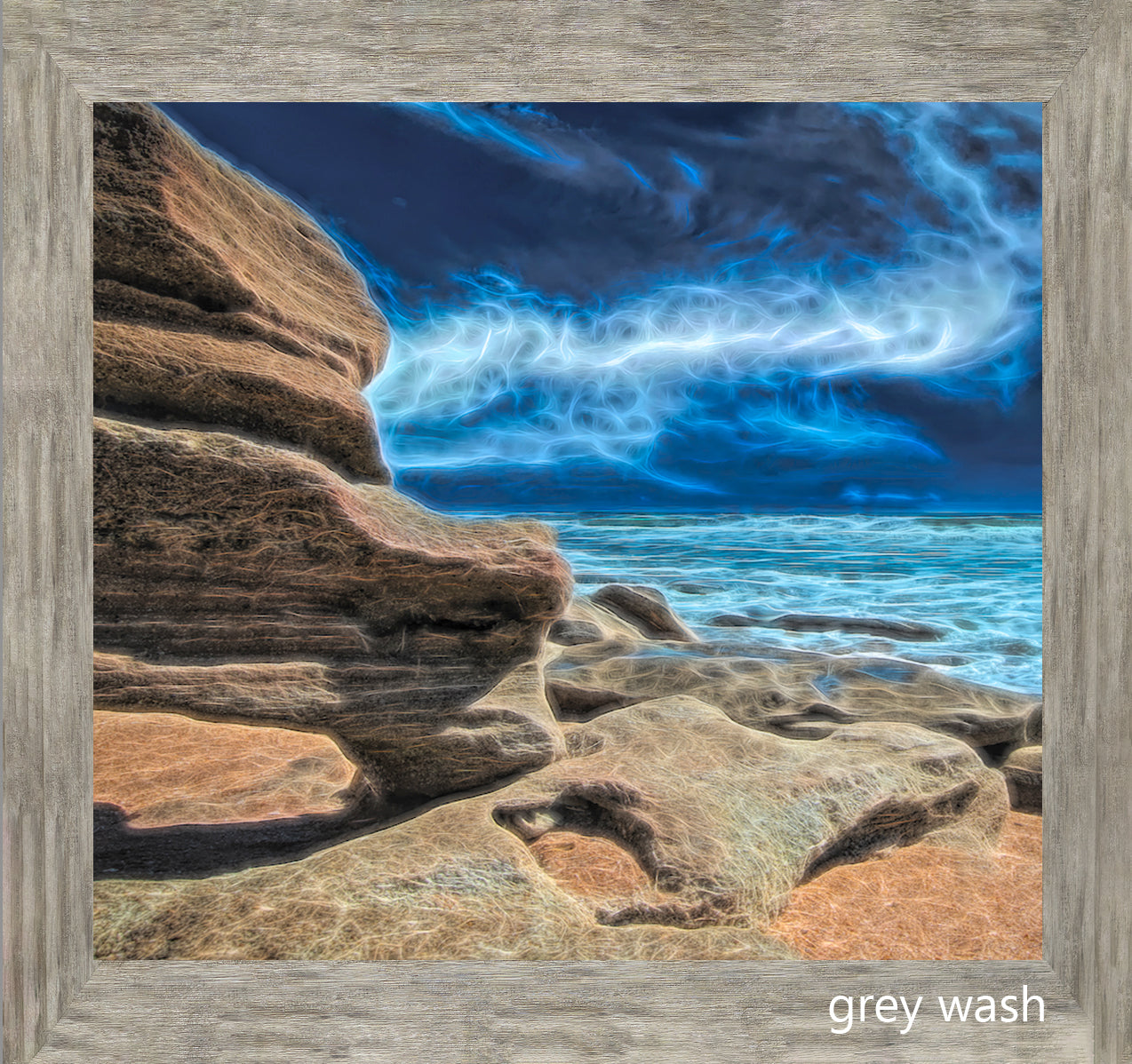 Washington Oaks State Park Beach - Coquina Rocks 1 – Wowza Wall Art