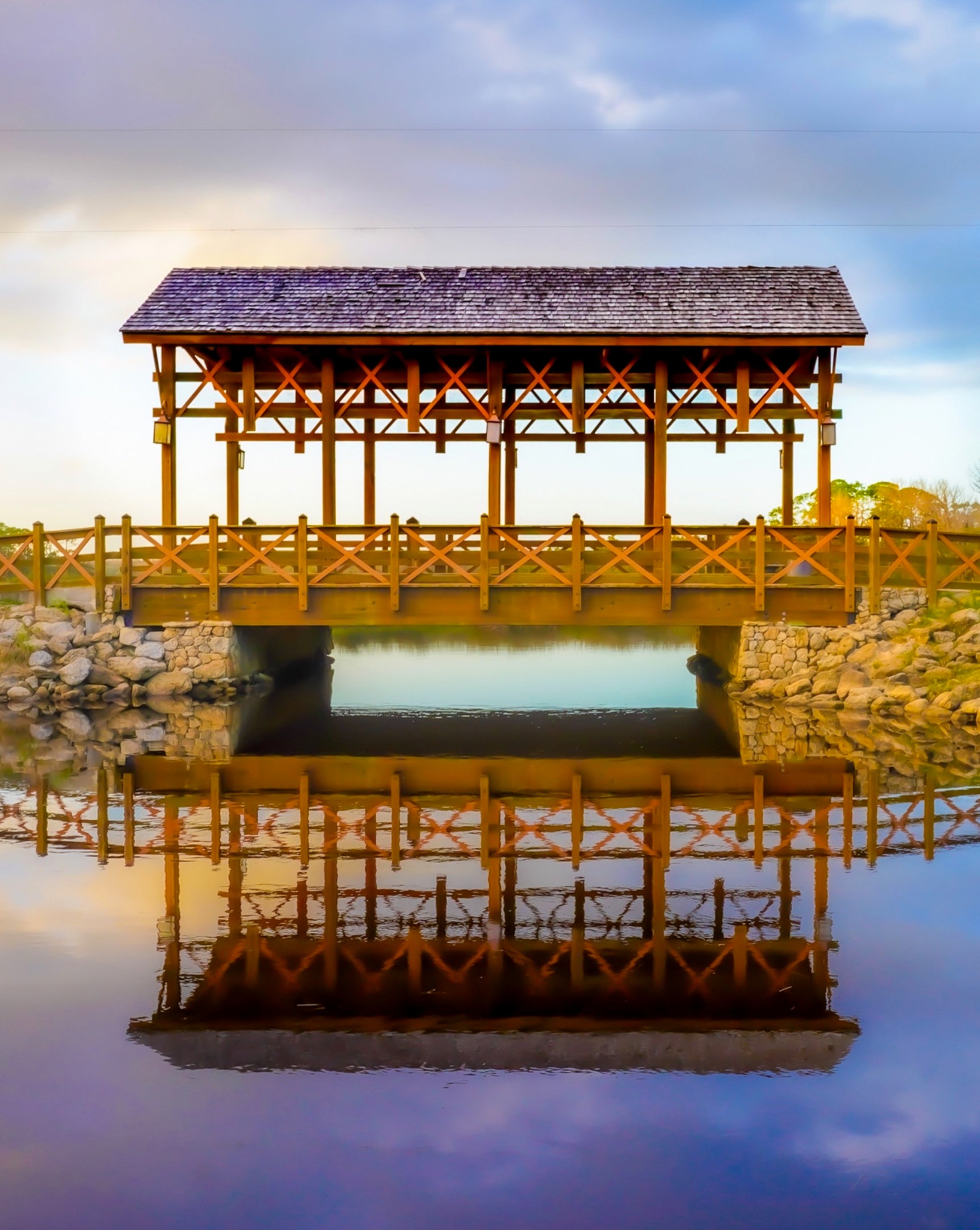 Princess Place Preserve Bridge – Wowza Wall Art